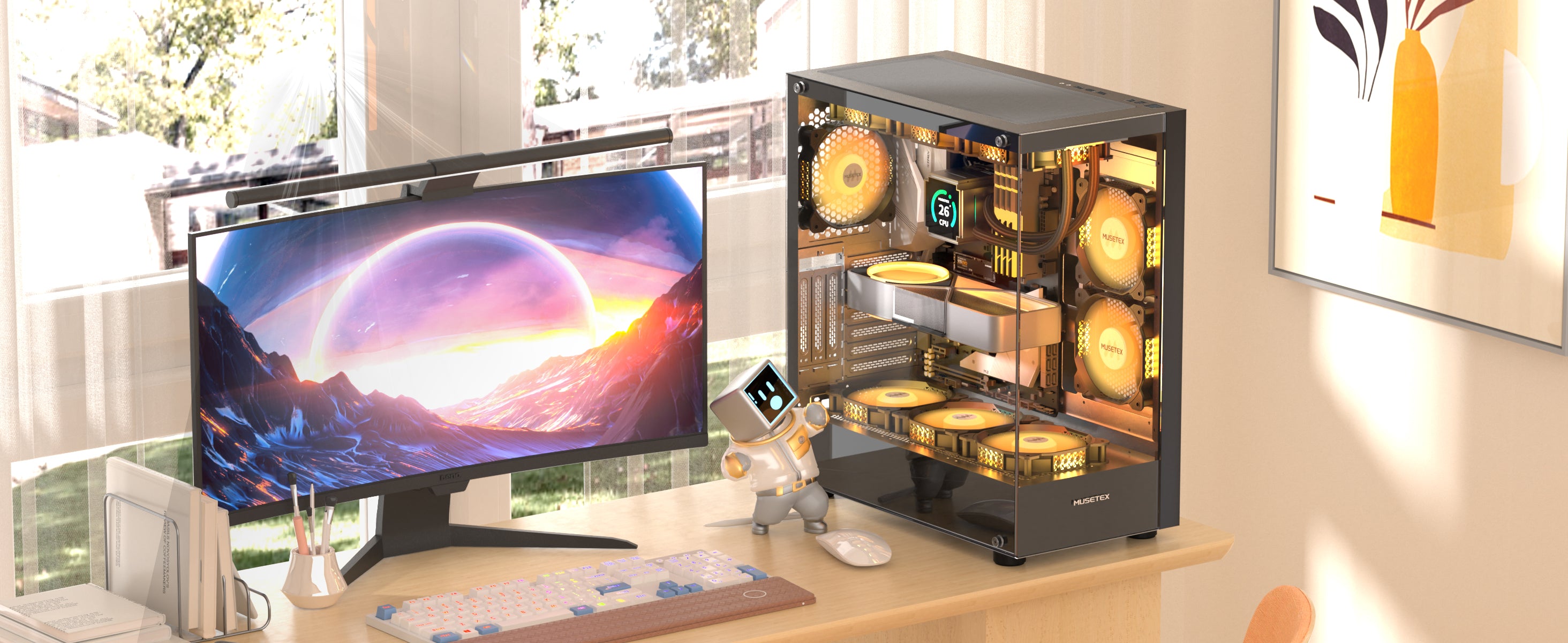 MUSETEX PC Case Official Website and Store