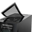 NN8-N6 MUSETEX ATX PC Case Pre-Install 6 PWM ARGB Fans, Polygonal Mesh