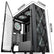 NN8-N6 MUSETEX ATX PC Case Pre-Install 6 PWM ARGB Fans, Polygonal Mesh